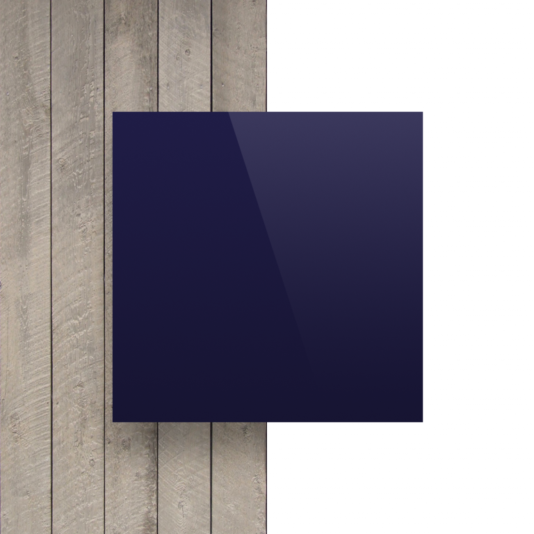 Alupanel donkerblauw 3 mm RAL 5022 - Op maat gezaagd